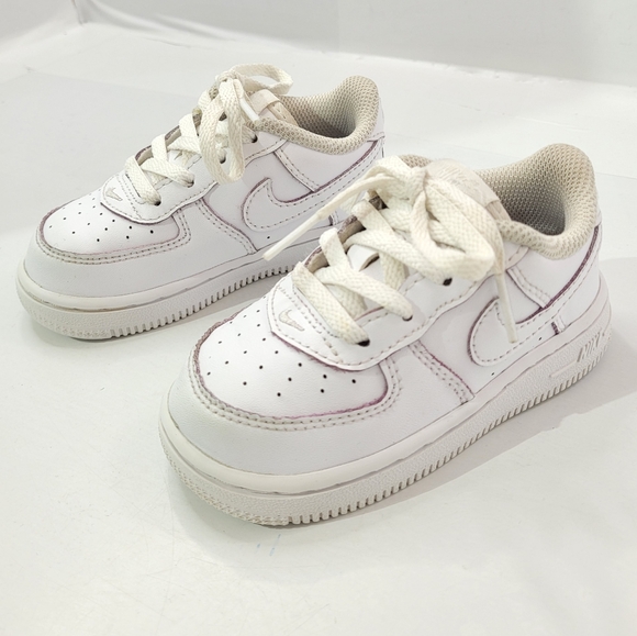 Nike | Shoes | Nike Air Force Triple White Low Toddler Shoe Size 7c ...
